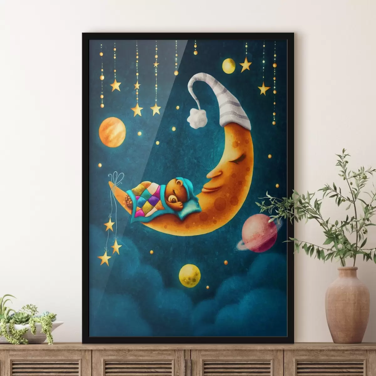 Postere Visând sub un cer de noapte celest № f37837 Uwalls