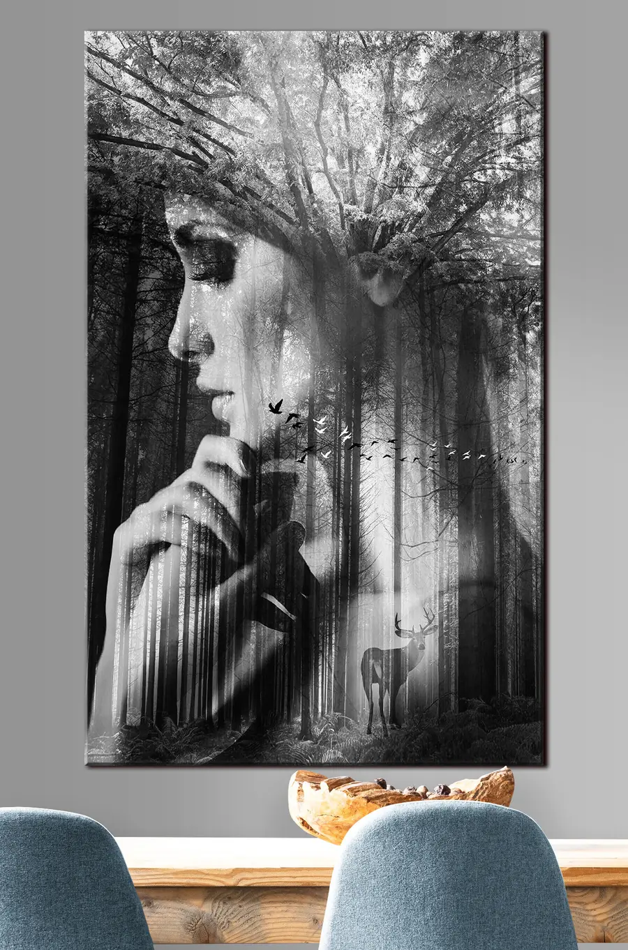 Tablouri alb negru, cumpăra o pictură online - Uwalls.ro